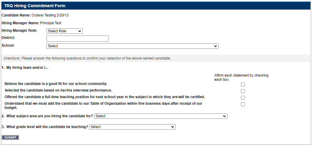 How to Make an Early Commitment – TeachNYC
